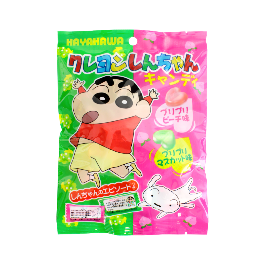 Hayakawa Seika Crayon Shin-Chan Peach & Muscat Candy (JAPAN) – Smilyn