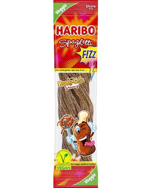 Haribo Spaghetti Fizz - Happy Cola Flavor (Germany) – Smilyn