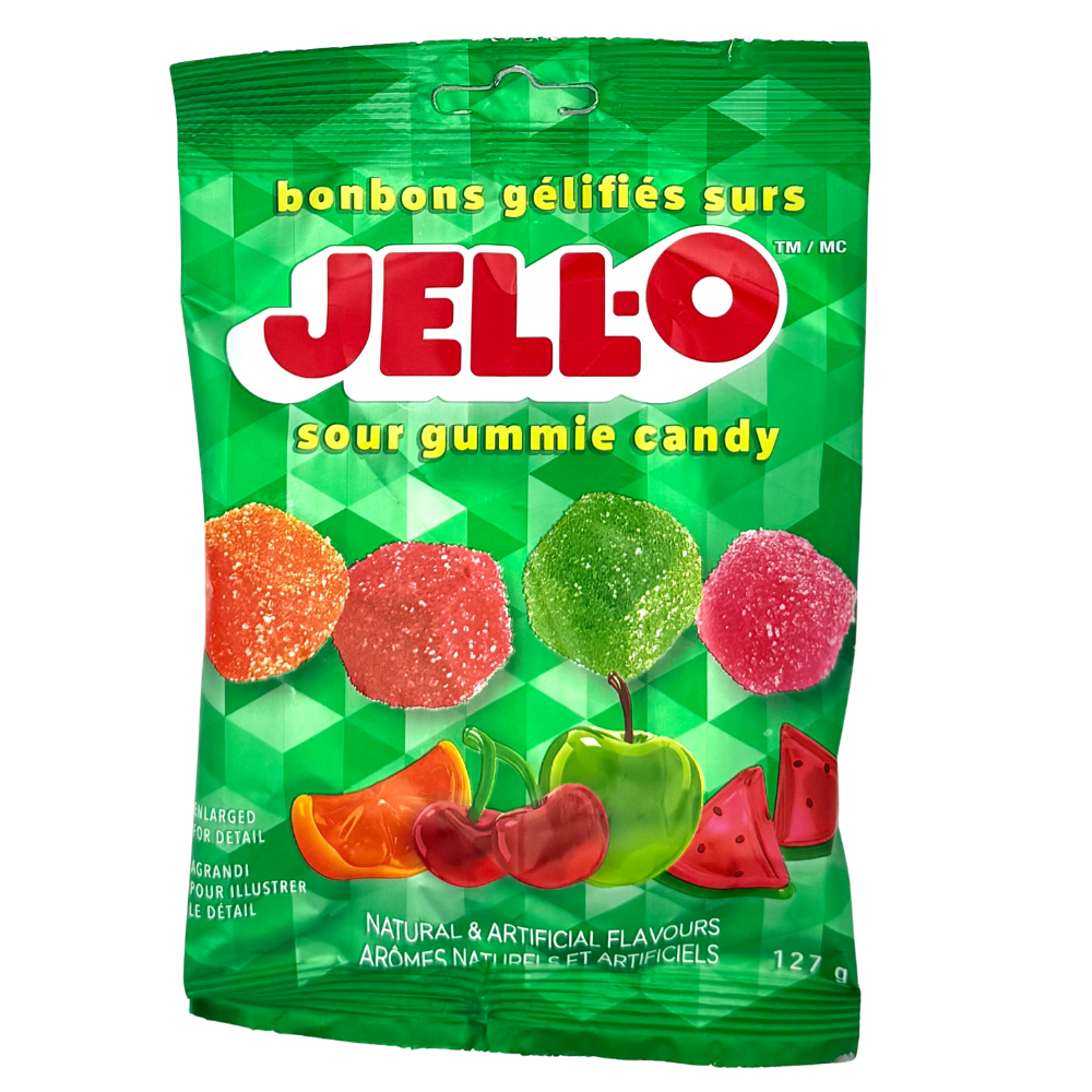 JELL-O Sour Gummie Candy Cubes – Smilyn